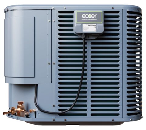 Inverter Top Discharge Central Ducted Heat Pump - Ecoer HVAC Heating ...
